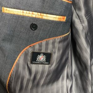 Vitarelli | Suits & Blazers | Mens Grey Italian Suit Jacket | Poshmark